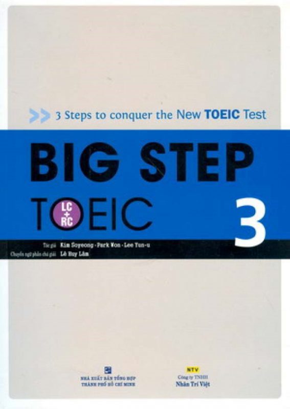 Tài liệu ôn TOEIC: Big Step TOEIC 3 [PDF + Audio]