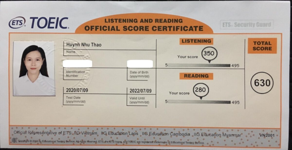 Kinh nghiệm ôn luyện thi TOEIC đạt 600+ chỉ trong 1 tháng